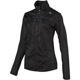 Puma Trainingsjacke f&uuml;r Damen, Thermisches Material, Laufen (Schwarz)