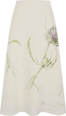 Alberta Ferretti Femme, Jupes, Blanc, Taille: 40 FR Skirts