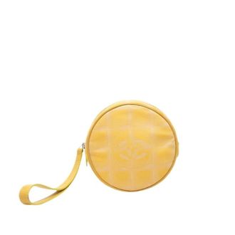 Chanel Pre-owned Nylon sacs-chanel - Femme - Pre-owned - Jaune - Taille: ONE Size