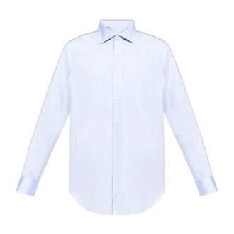 Brioni Homme, Chemises, Bleu, Taille: M Chemise Classique