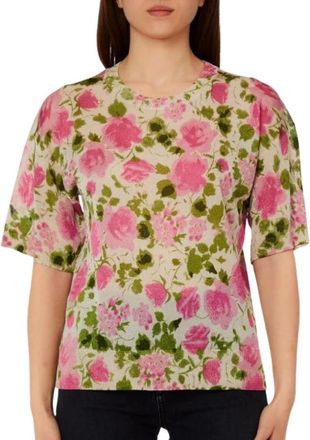 Liu Jo Femme, Pulls, Multicolore, Taille: 40 FR Pulls &agrave; col rond