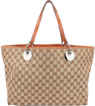 Gucci Crossbody Bags - Gucci GG Monogram Eclipse Handbag - Gr. unisize - in Braun - f&uuml;r Damen