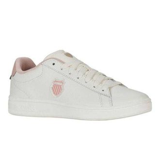 K-Swiss K-Swiss - Court Shield II Sneaker f&uuml;r Damen, Leder (Wei&szlig;)