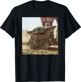 Star Wars The Mandalorian The Child Cute Scene T-Shirt