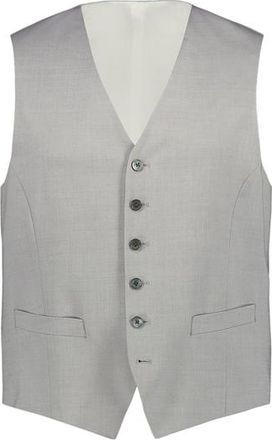 Joop Herren Weste grau meliert Slim Fit