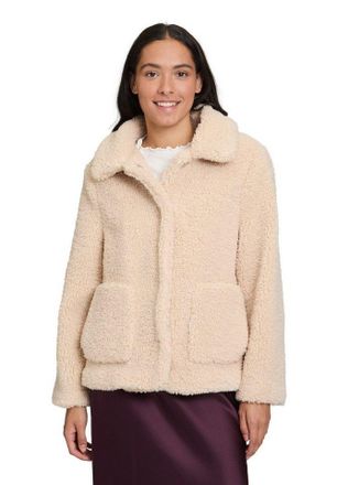 Cartoon Pl&uuml;schjacke Damen mit Kragen