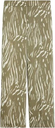 Pennyblack Femme, Pantalons, Vert, Taille: 38 FR Wide Pantalons