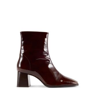 Bobbies Bottines Marlie &agrave; bout carr&eacute; en cuir