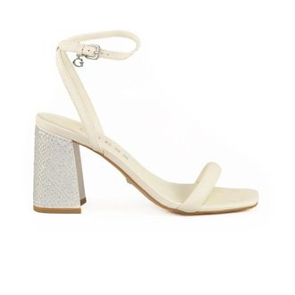 Guess Leder Sandale mit Gummisohle - - Shoes - Damen - Beige - 41 EU