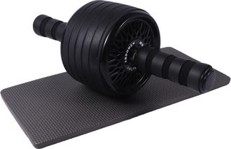 Pretyzoom Großes Geräuscharmes Fitnessrad für Effektives Bauchmuskeltraining zu Hause Langlebiges Trainingsgerät für Männer und Frauen Einfache Handhabung Tragb