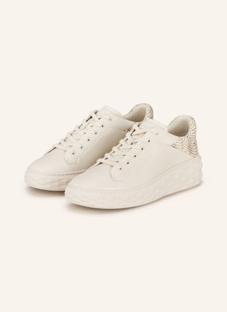 Jimmy Choo London Sneaker Diamond Maxi weiss