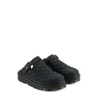 Dr. Martens Mules en cuir su&eacute;d&eacute;