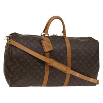 Louis Vuitton unisex, Pre-owned, Brun, Taille: ONE Size Sac Week-end en Toile Pre-owned