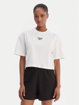 Reebok T-Shirt Klara RK25503CCW Wei&szlig; Relaxed Fit