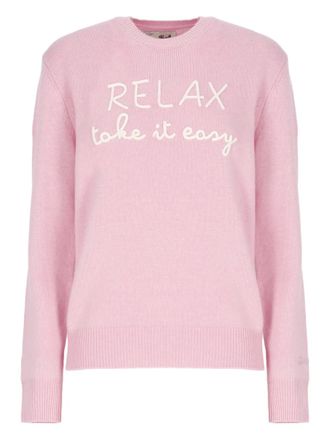 MC2 Saint Barth embroidered sweater - Rosa