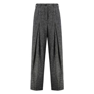 Dolce & Gabbana Hosen - - Trousers - Damen - Grau - XS