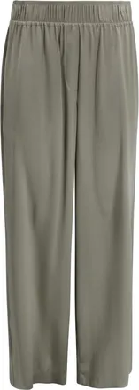 Brunello Cucinelli Femme, Pantalons, Beige, Taille: 42 FR Pantalon de surv&ecirc;tement en satin de soie stretch