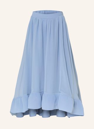 Apart Rock Mit Volants blau