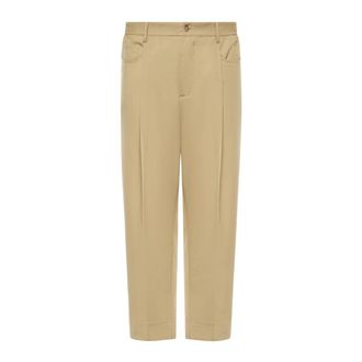 Giuliano Galiano Pantalccio Fresco Lana - - Trousers - Herren - Braun - S