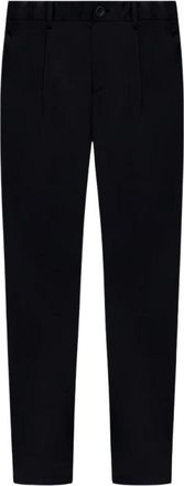 Herno Homme, Pantalons, Noir, Taille: XL Pleated Pantalons
