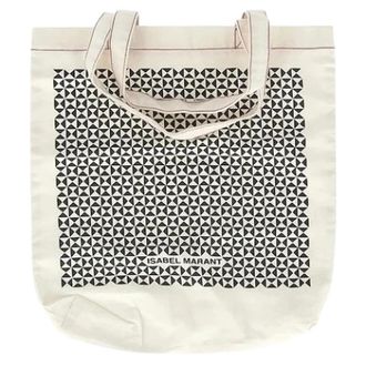 Isabel Marant Pre-owned Bedruckte Canvas Tote - - Pre-owned - Damen - Wei&szlig; - ONE SIZE