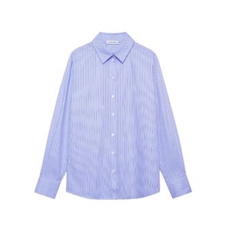 Anine Bing Essie Shirt - - Blouses & Shirts - Damen - Blau - XS