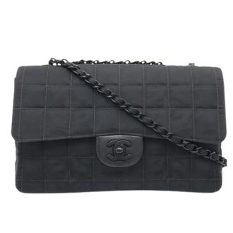 Chanel Pre-owned New Travel Line Schultertasche - - Pre-owned - Damen - Schwarzk - ONE SIZE