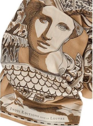 Inou&iuml;toosh Foulard &agrave; motif en soie Archives