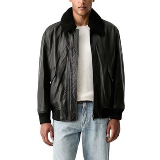 HUGO BOSS Leather Jackets - - Jackets - Herren - Schwarzk - L