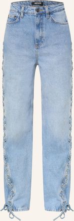Rotate Rotate Straight Jeans blau