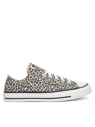 Converse Sneakers aus Stoff Chuck Taylor All Star Leopard A14941C Beige