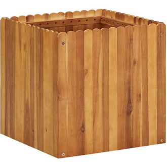 vidaXL Vidaxl - Lit sur&eacute;lev&eacute; de jardin 50x50x50 cm Bois massif dacacia