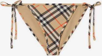 Burberry Bas de bikini Check, Size: L