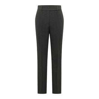 Michael Kors Pantalon de smoking coupe ajust&eacute;e - Femme - Pantalons - Noir - Taille: 36 FR