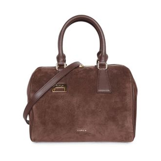 Furla Sac Boston Olivia M - Femme - Sacs - Brun - Taille: ONE Size