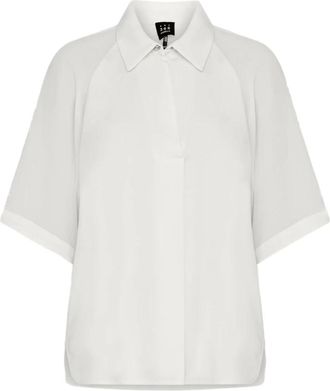 Marella Femme, Blouses et Chemises, Blanc, Taille: 44 FR Cerbero Shirt