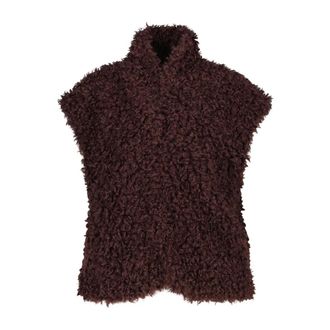 Rino&Pelle Freya Weste - - Jackets - Damen - Braun - M