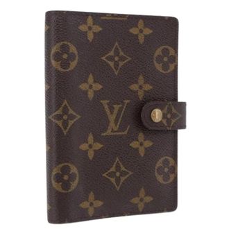 Louis Vuitton Pre-owned Day Planner Cover - - Pre-owned - Damen - Braun - ONE SIZE