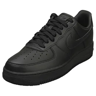 Nike Nike Herren Air Force 1 07 Fresh Sneaker, Schwarz, Anthrazit, Schwarz, Schwarz, 48.5 EU