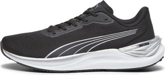 Puma Herren Electrify Nitro 3 Road Running Shoe, Black Silver, 48.5 EU
