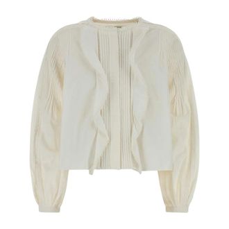 Isabel Marant Cubraly Shirt - - Blouses & Shirts - Damen - Wei&szlig; - M