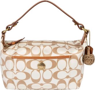 Coach Crossbody Bags - Coach Monogram Mini Handbag - Gr. unisize - in Wei&szlig; - f&uuml;r Damen