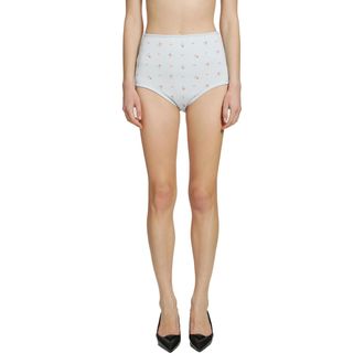 Prada Floral Print Cotton Briefs