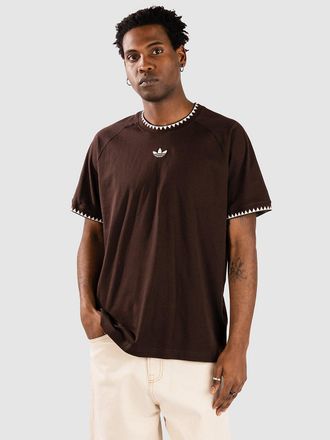 adidas Originals Chest STR T-Shirt marron