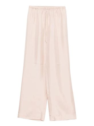 R&oacute;he pantalon &agrave; lien de resserrage - Rose