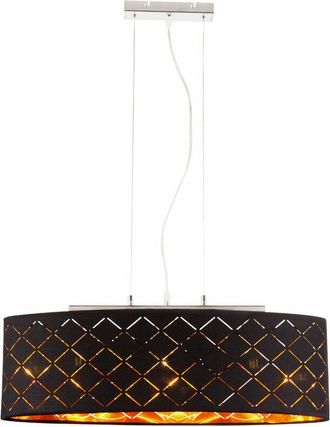 ETC Shop Led Hängelampe Esstischlampe orientalisch rgb Farbwechsler Pendelleuchte Deckenlampe Textilschirm Hängeleuchte, Wohnzimmer Esszimmer