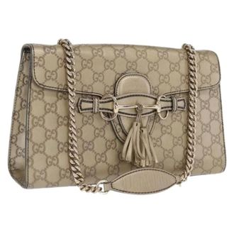 Gucci Sac bandouli&egrave;re Pre-owned - Femme - Pre-owned - Beige - Taille: ONE Size
