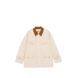 Mackintosh Jedburgh Corduroy-collar Flap-pockets Jacket