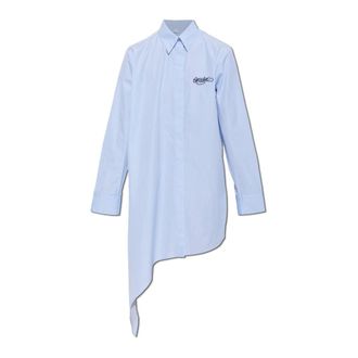 Off-white Femme, Robes, Bleu, Taille: 42 FR La Robe Chemise