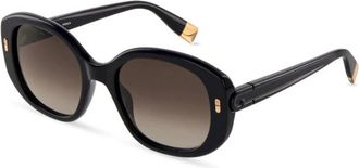 Furla Femme, Accessoires, Noir, Taille: 54 MM Sfub10 Lunettes de soleil